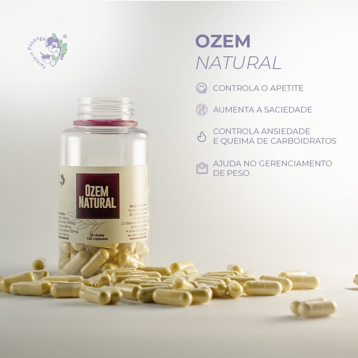 Ozen Natural - Farmácia Posanga - Manipulação de Fórmulas