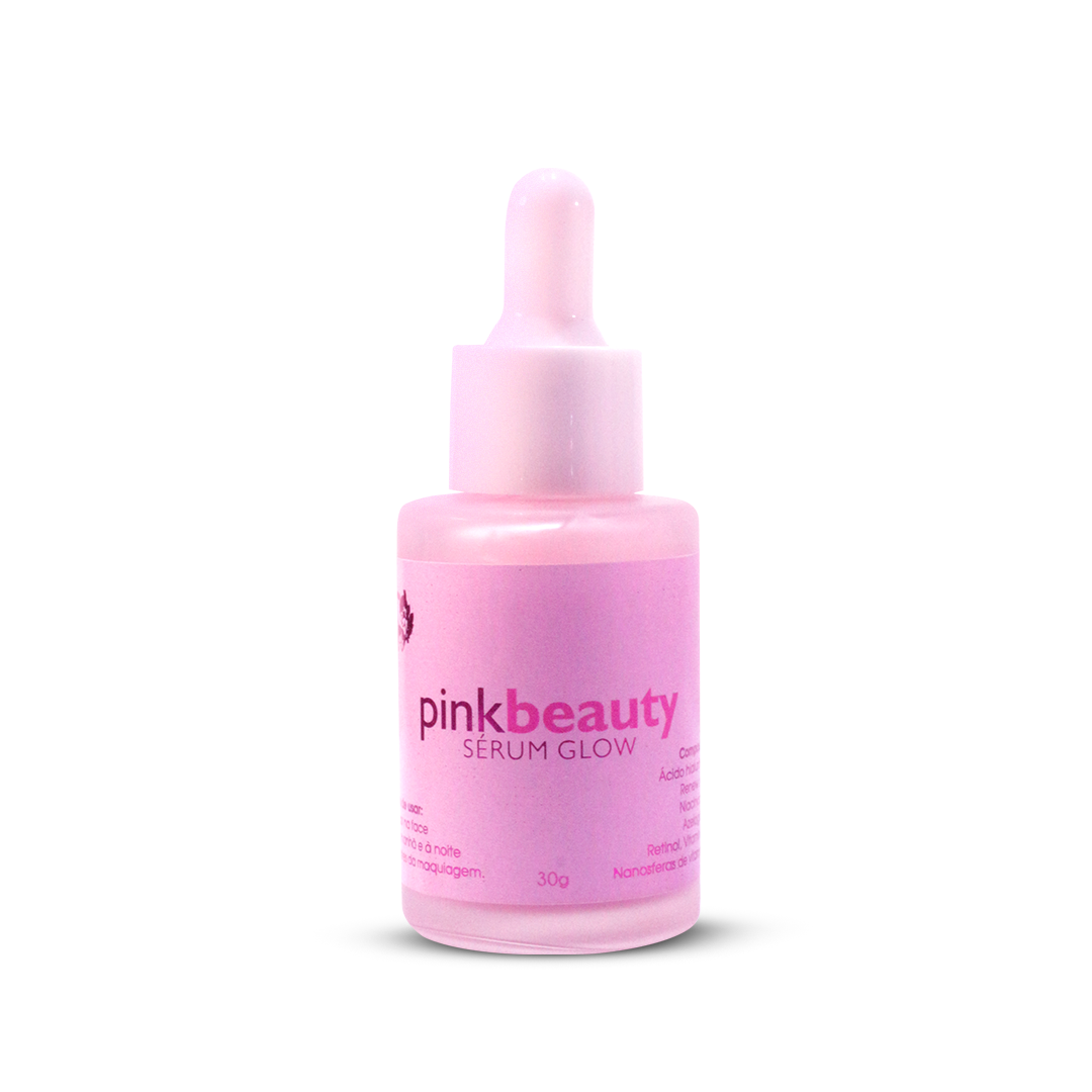 Serum Glow - Pink Beauty - Farmácia Posanga - Manipulação de Fórmulas